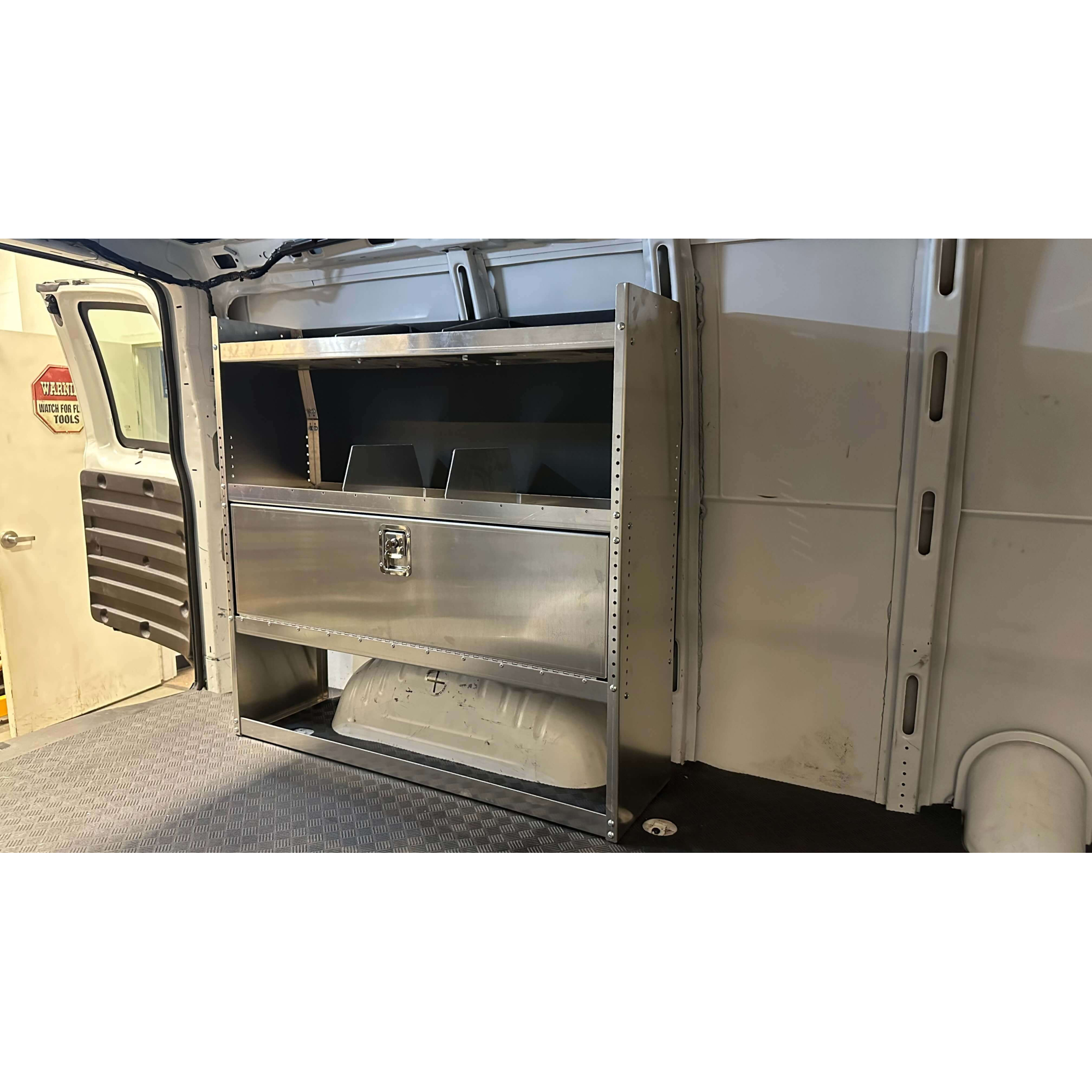 Aluminium Van Shelving with Door Kit Ford Transit Low Roof for Sale ...